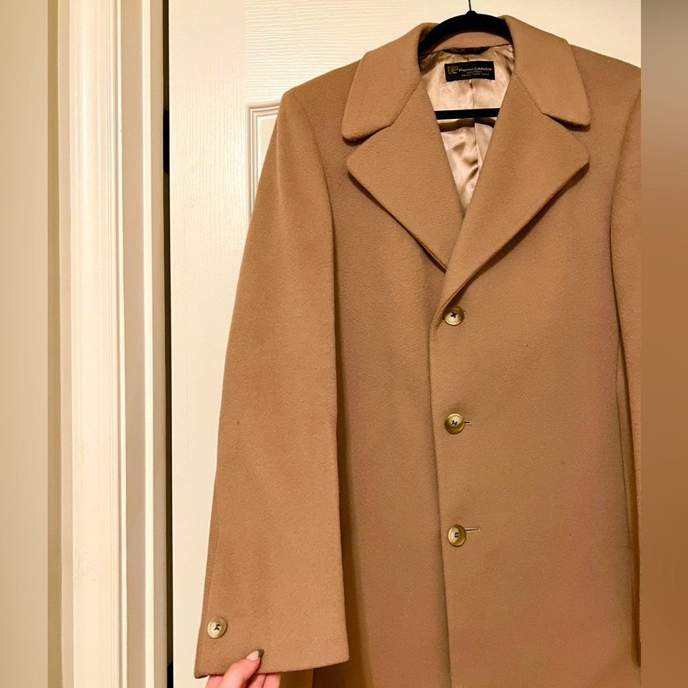 60s Vintage Pierre Cardin Wool Overcoat - Gem